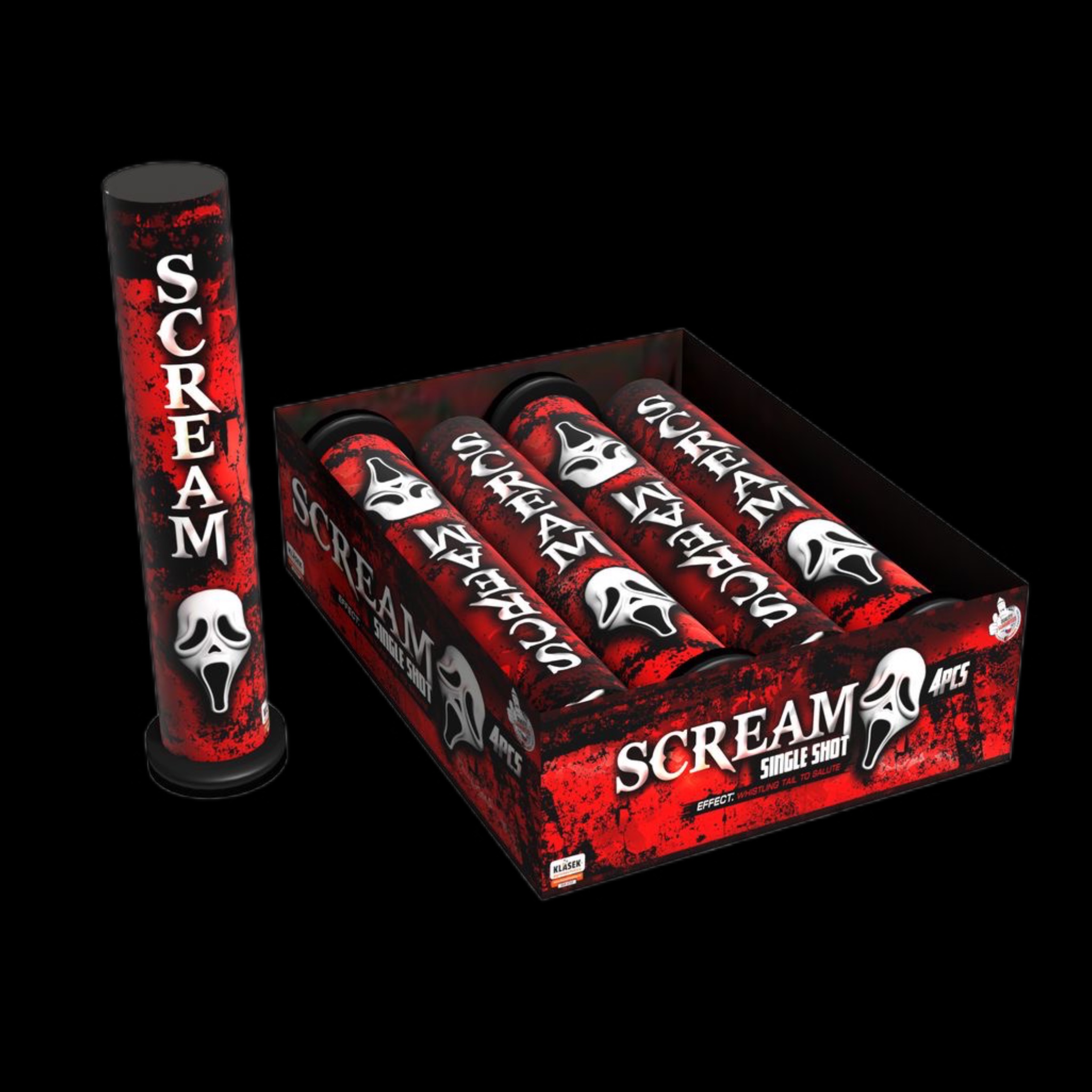 Scream Einzelschuss – PyroMega